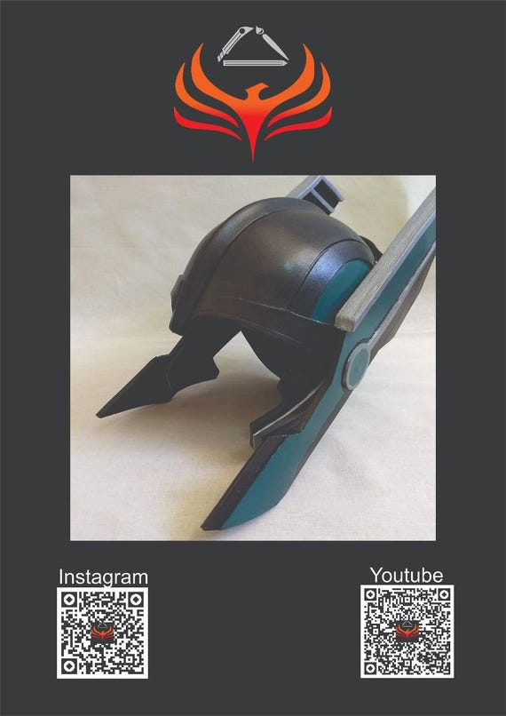 Printable Thor Helmet Template