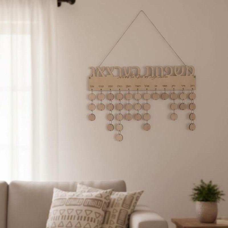Name in Hebrew on Wall - Etsy