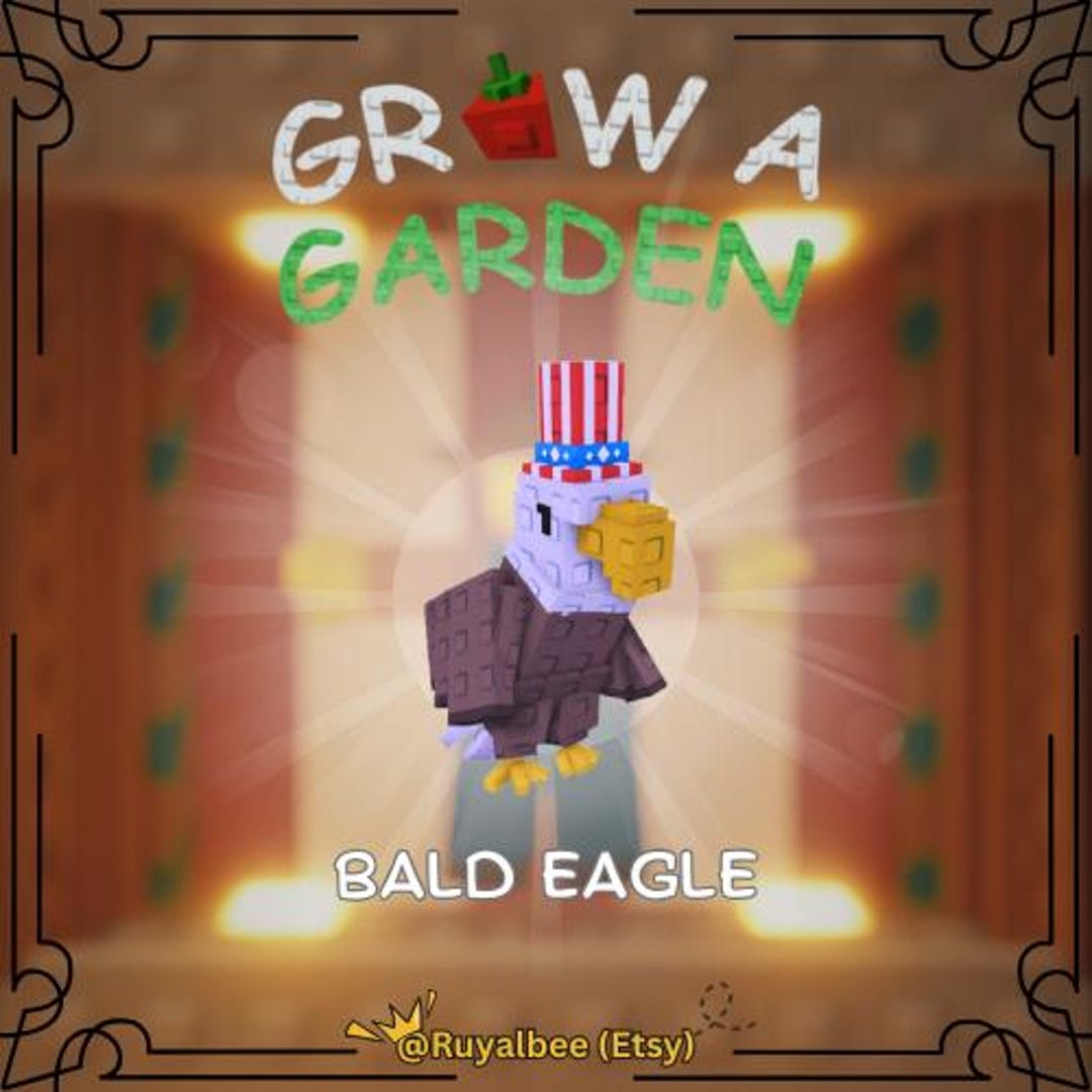 Roblox | Grow a Garden | Bald Eagle - Etsy Australia