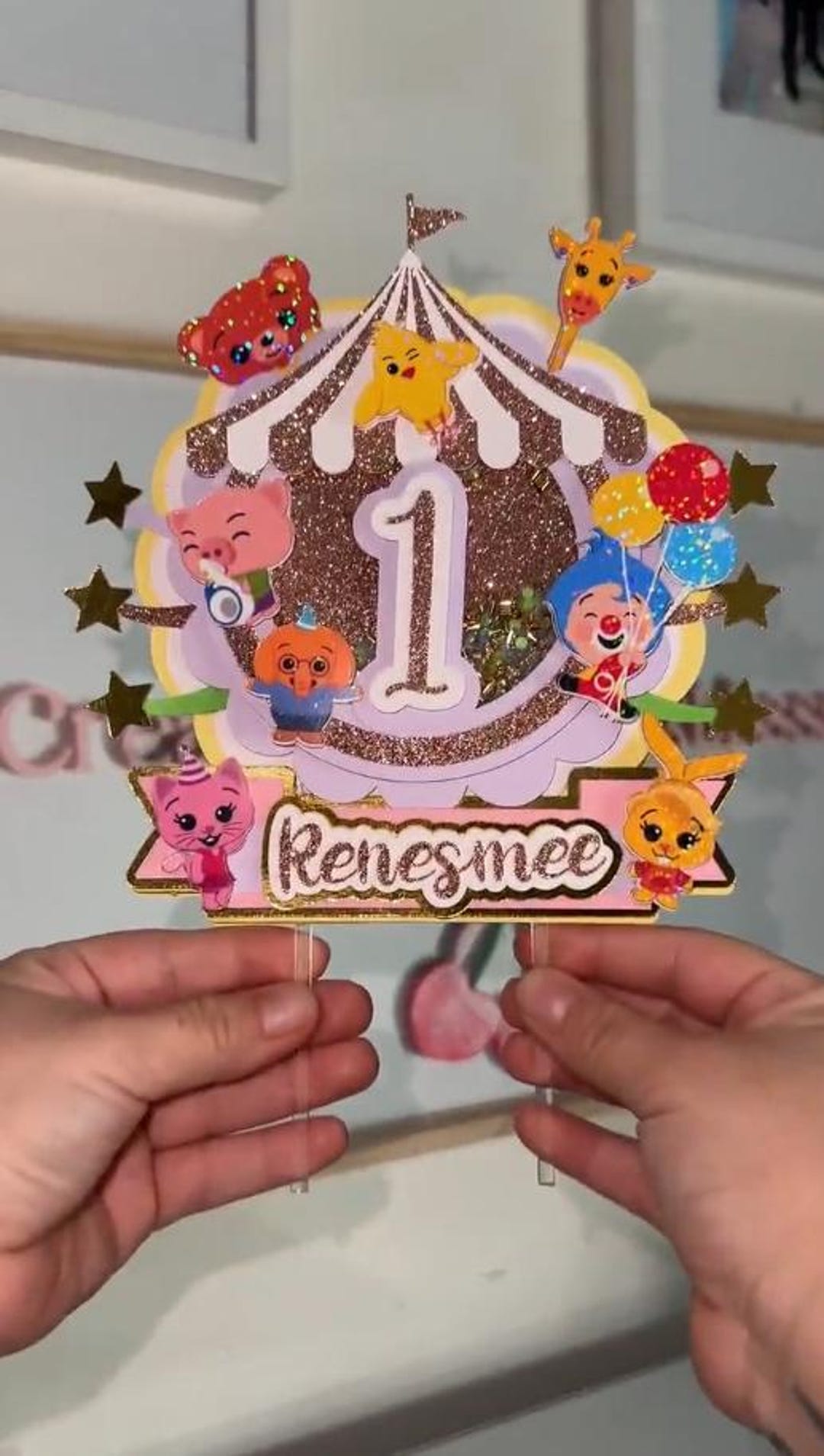 Plim Plim Cake Topper - Etsy