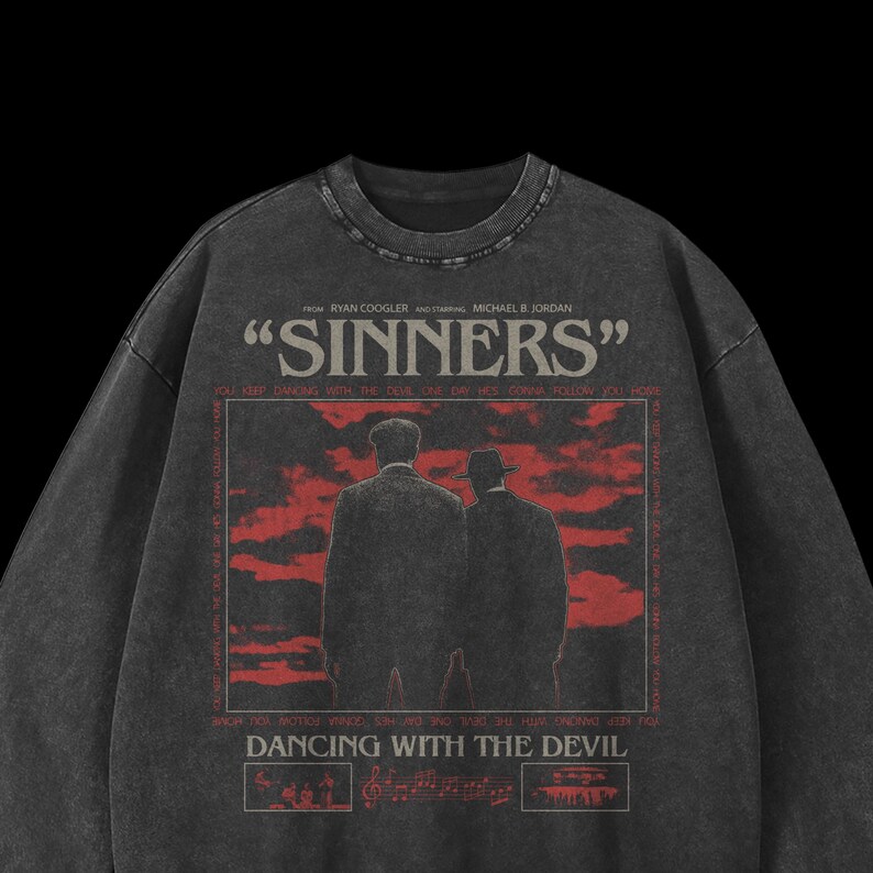 Sinners Movie : Everyone Carries Their Own Sin Vintage Tee - Etsy Canada