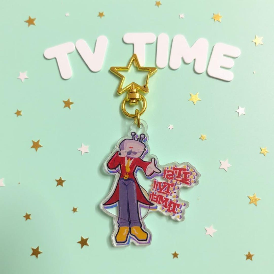 Deltarune Tenna Cute Acrylic Keychain - Etsy