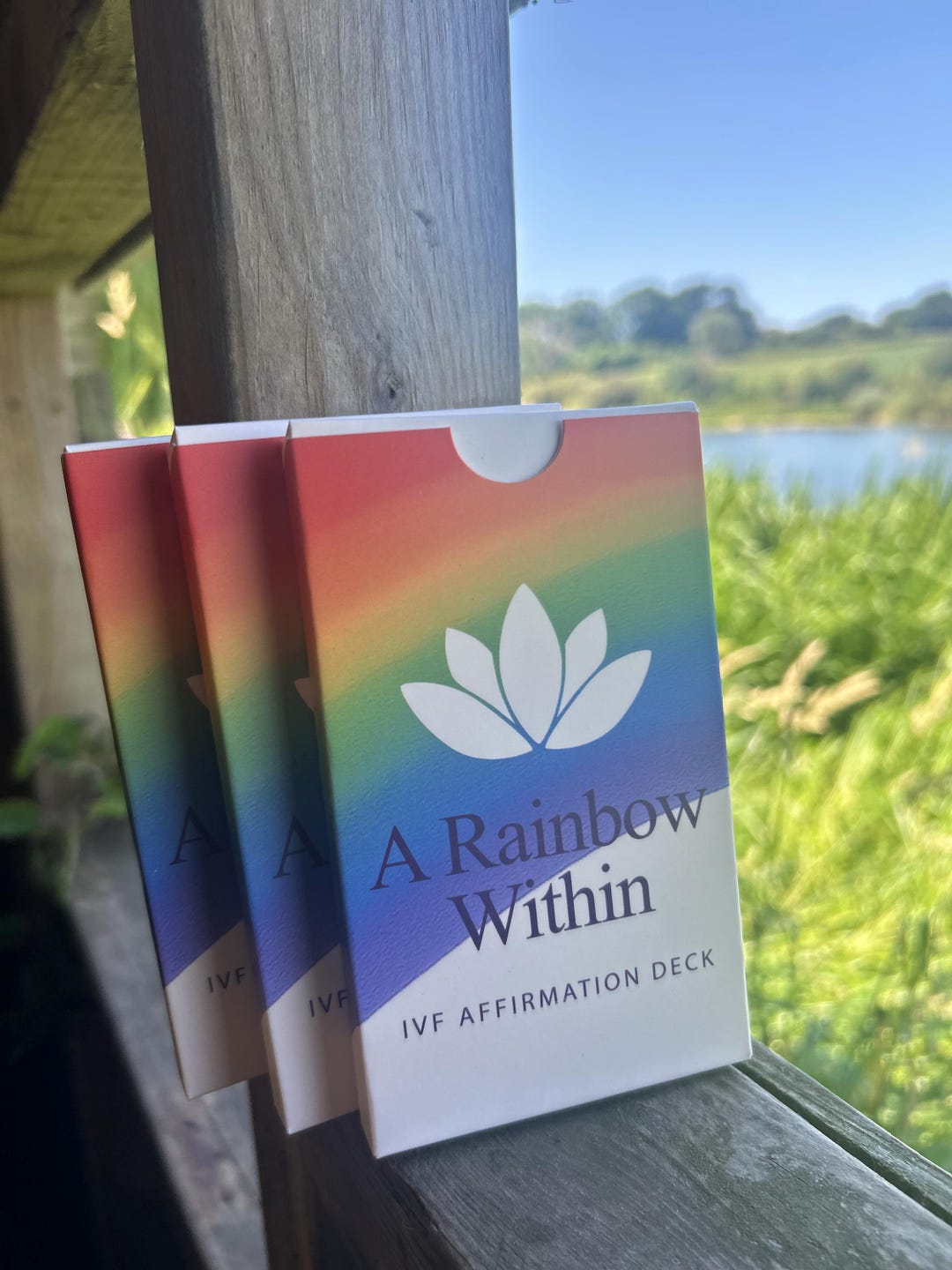 IVF Affirmation Cards - Rainbow Box, Fertility Journey Support - Etsy