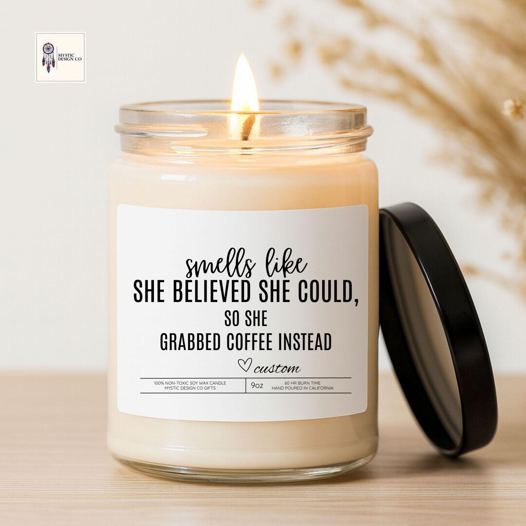 Customized Best Boss Ever Candle Gift From Employees, Funny ...