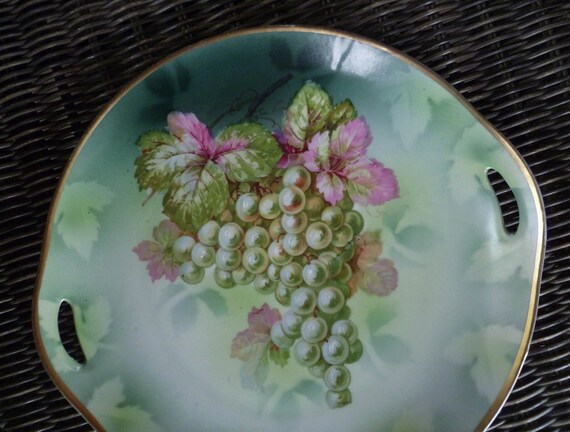 Grapes Plate Large. Nuremberg Bavaria Jon Roth. Vintage | Etsy