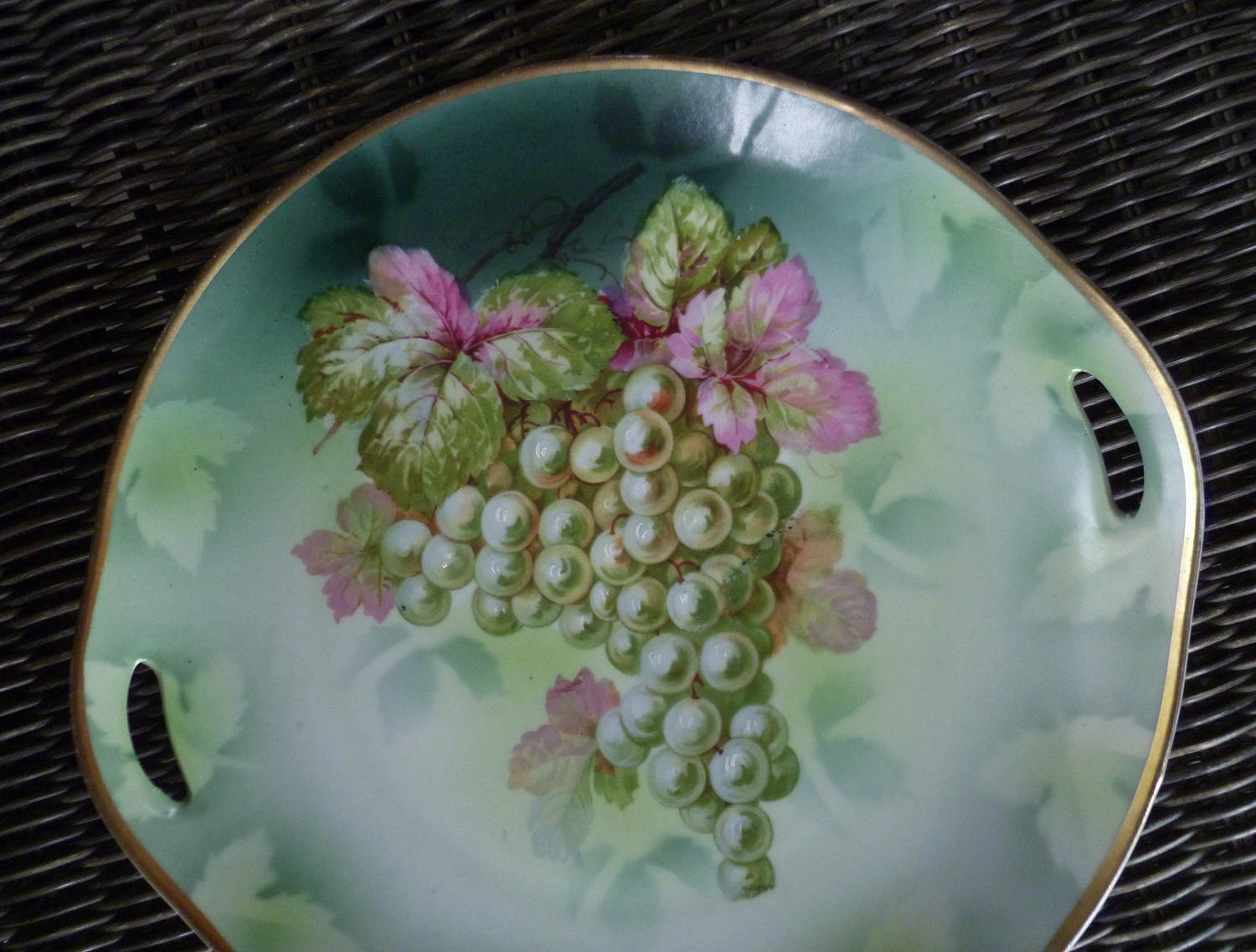 Grapes Plate Large. Nuremberg Bavaria Jon Roth. Vintage | Etsy