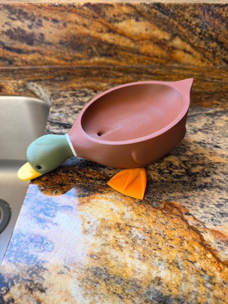 Mallard Duck Self-draining Soap Holder - Etsy