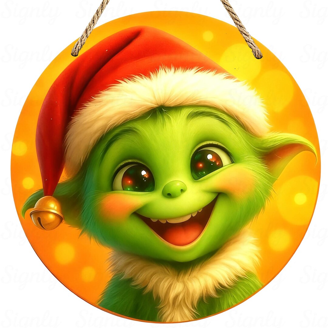 Christmas Elf Gift Sign – Holiday Gift Ornament Plaque – Personalized ...