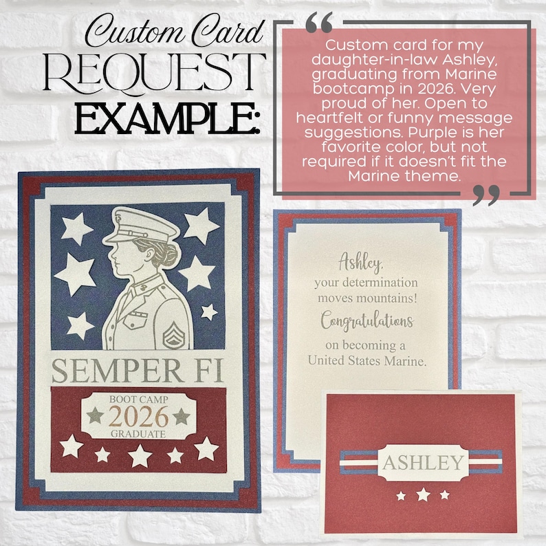 Custom Luxury 3D Handmade Greeting Card | Bespoke Keepsake - Etsy