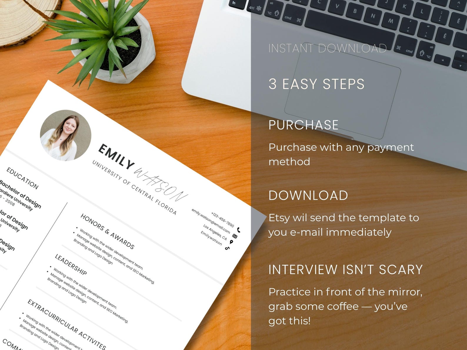 Editable Sorority Resume & Cover Letter Template | Canva PNM Rush Week ...