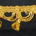 Vintage 2 Inch Gold Tassel Fringe Trim BTY Yard Upholstery Craft Sew ...