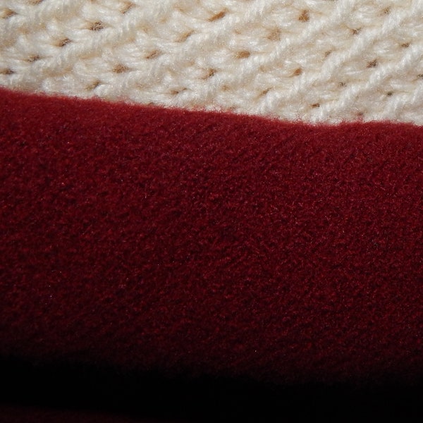 Dark Red Wool - Etsy