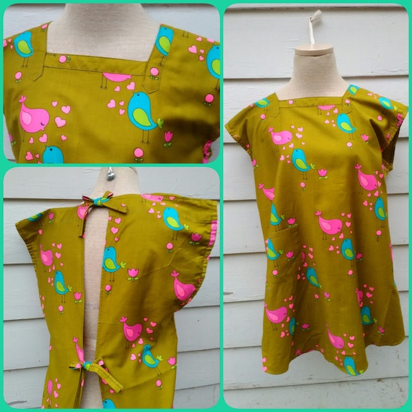 Artist Smock Pattern - Etsy UK