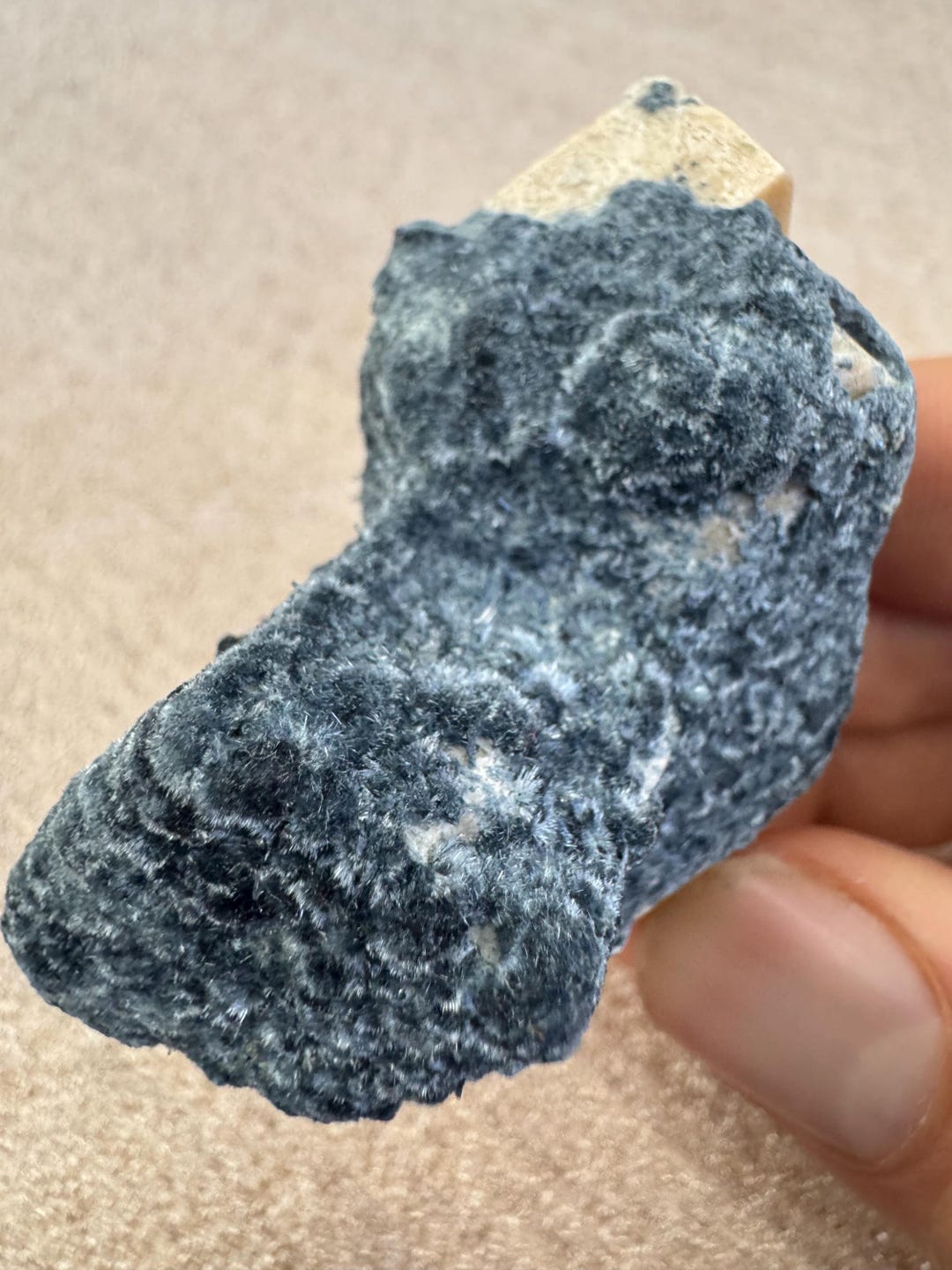 58g Foitite Tourmaline With Fluorite on Feldspar – Erongo Mountains ...