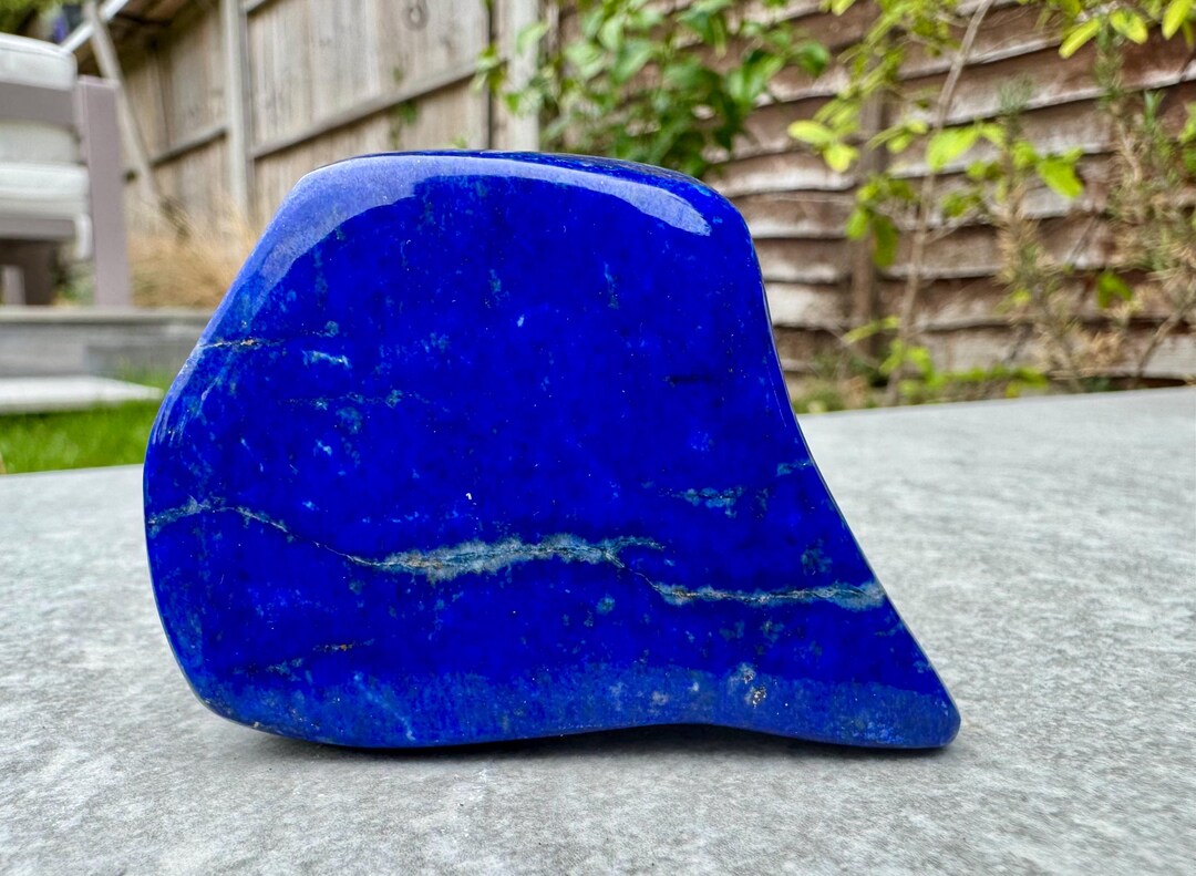 Natural Royal Blue Lapis Lazuli Freeform - Etsy