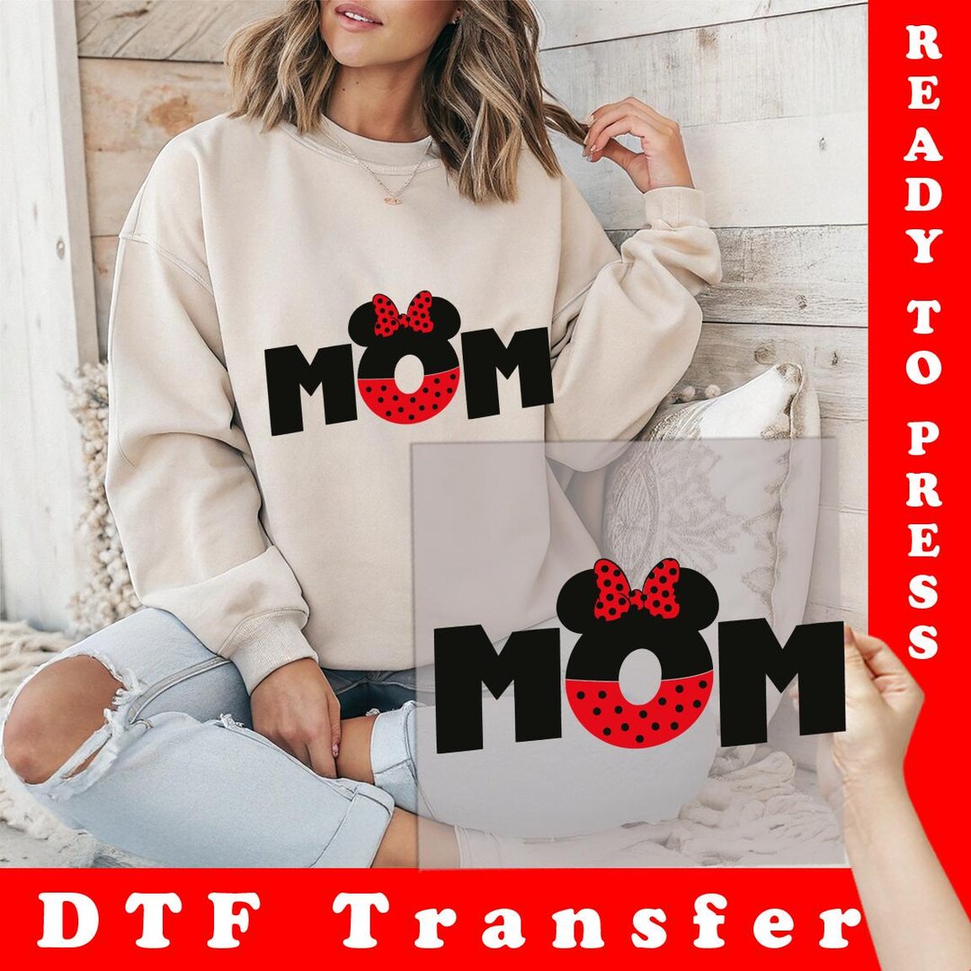Disney Big Sister Iron on Decals, Custom Disney Dtf, Disney Sister ...