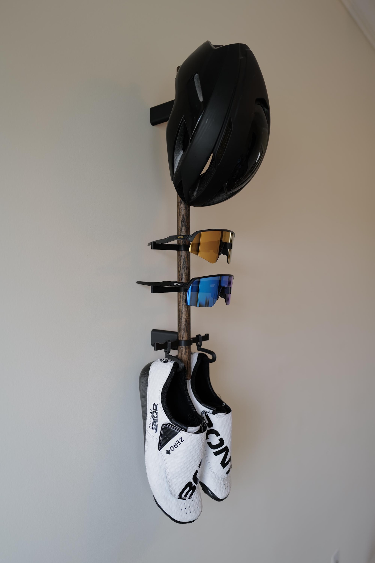 Wall-mounted Cycling Gear Organizer - Etsy