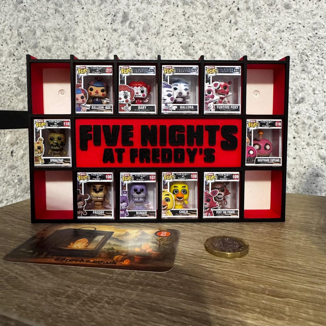 Display Shelf for 20 Bitty Pop in Horror Style Organizer - Etsy
