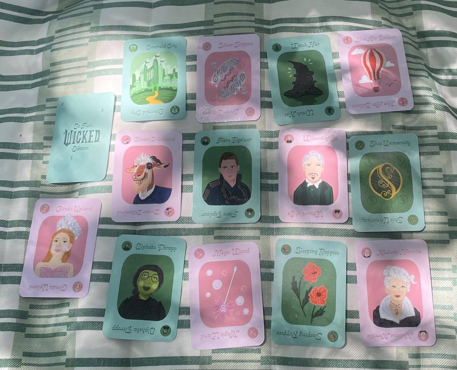 Wicked Go Fish Card Game: Oz-inspired Family Matching Game - Etsy