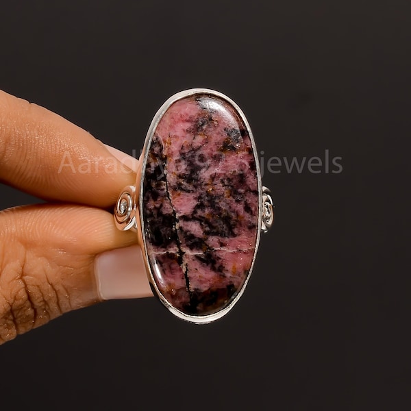 Rhodonite Jewelry - Etsy