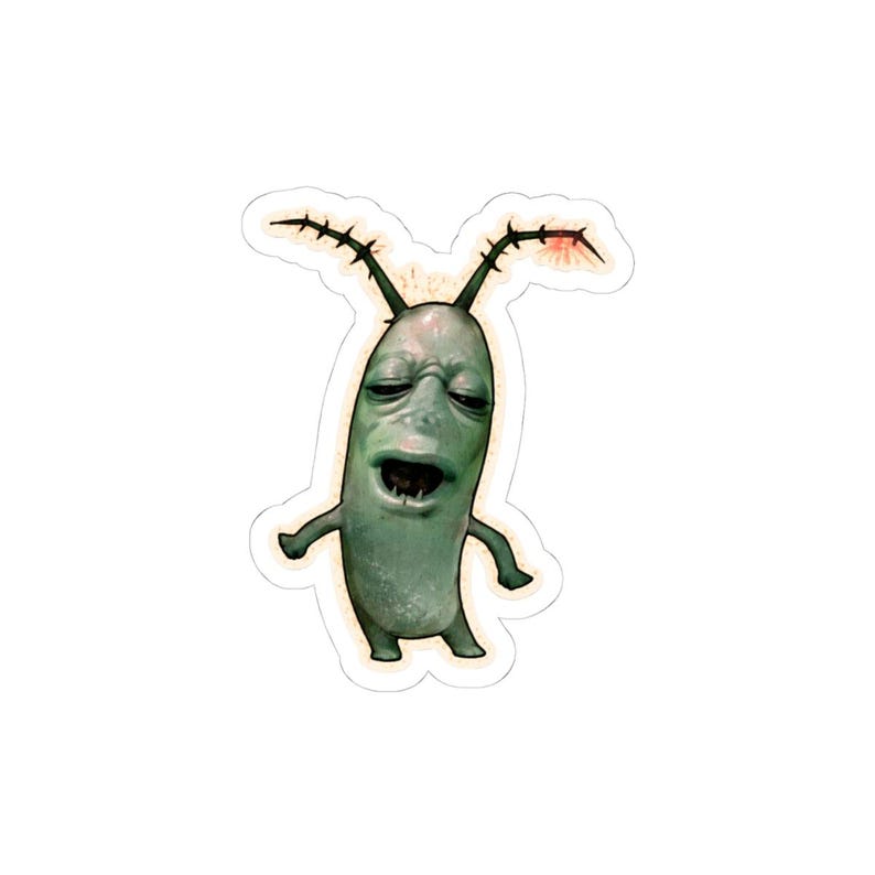 Plankton Meme Sticker - Etsy