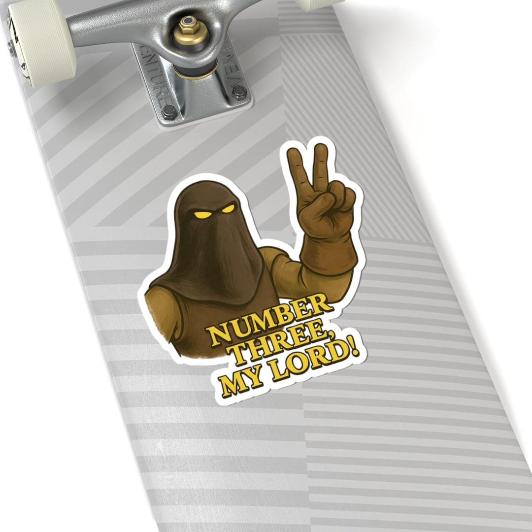 Number Three My Lord Shrek - Vinyl Sticker - Etsy