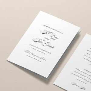 Program Cover - Etsy