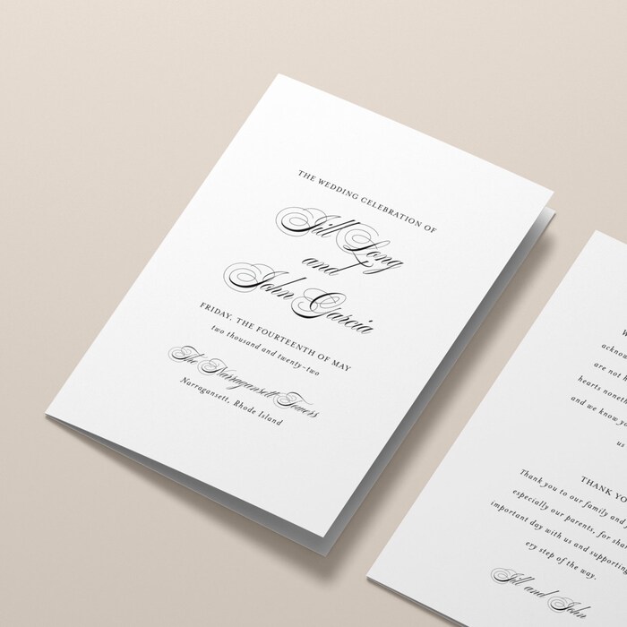 Program Cover - Etsy