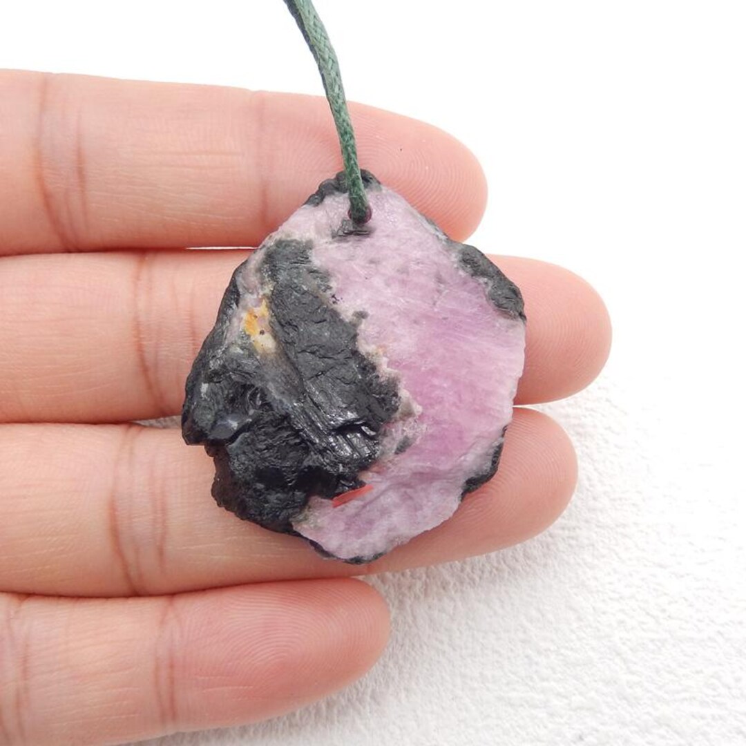 Nugget Ruby Gemstone Pendant, Jewelry Making, 35x29x8mm, 13g-w18112 - Etsy