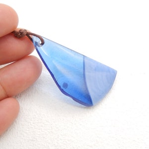 Nugget Blue Onyx Gemstone Pendant, Drilled Pendant, 47x23x6mm, 8.6g ...