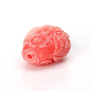 Pink Conch Shell (made of Powder of Shell, Color is Enhanced ) Center ...