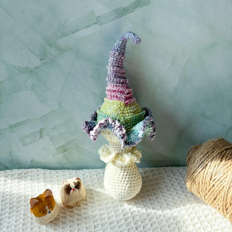 Catnip Shrooms, Toadstool Soft Toy Crocheted Mushroom, Magic Mushrooms ...