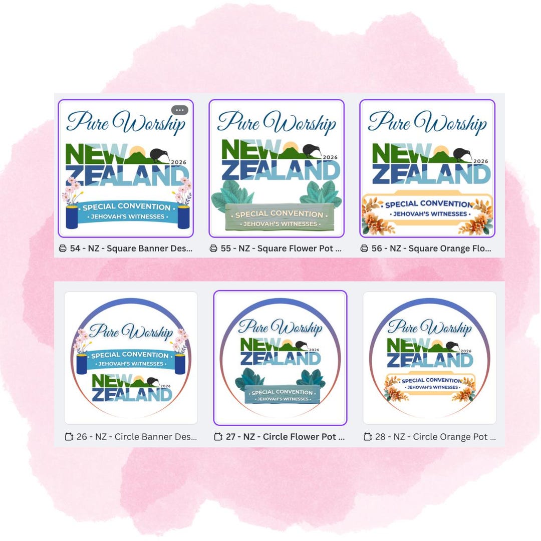 2025 Special Convention Logo | Pure Worship | JW Digital Download - New ...