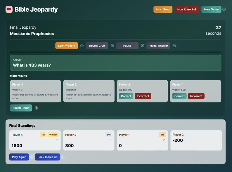 JW Bible Jeopardy Game: New and Improved Online Interactive Game ...