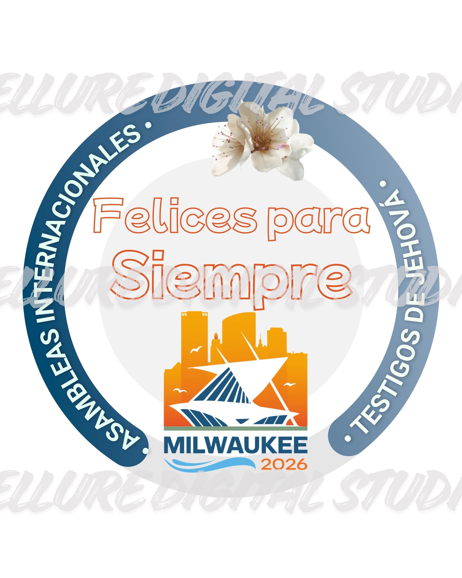 JW 2026 Asambleas Internacionales Felices Para Siempre Logo Bundle | 20 ...