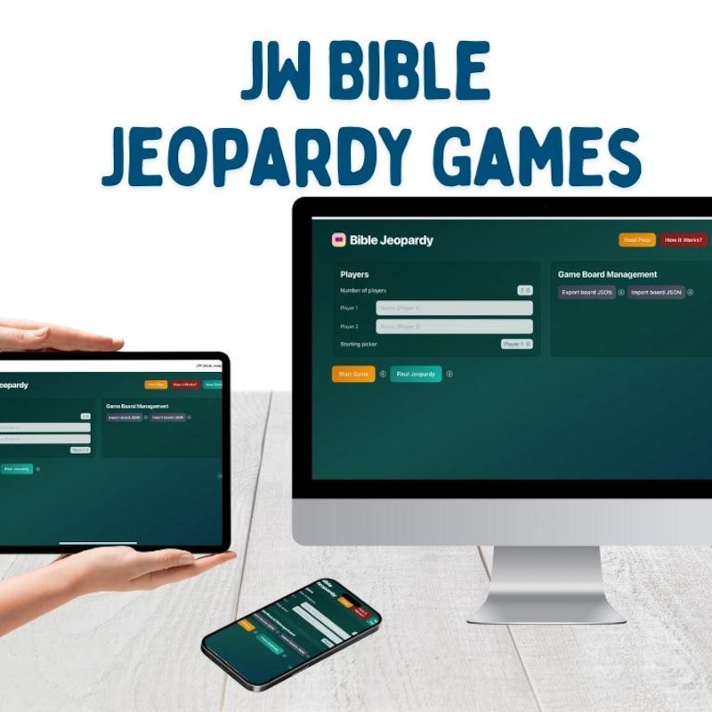 Jw Games - Etsy