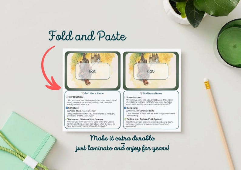 JW Ministry Flashcards | Kids & Publisher Bible Teaching Aids | God - Etsy