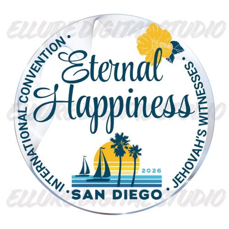 JW 2026 International Convention Eternal Happiness Logo Bundle | 20 ...