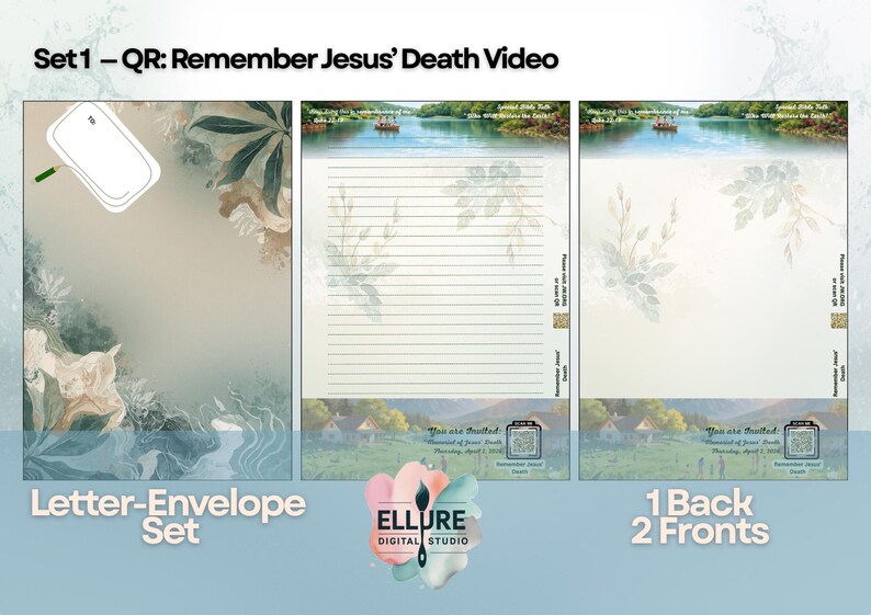 JW Letter-envelope for 2026 Memorial Invitation | Printable JW Ministry ...