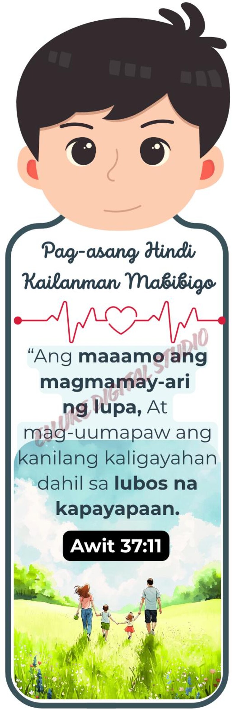 Tagalog Bible Bookmarks | 16 Encouragement Scriptures | JW Gifts ...