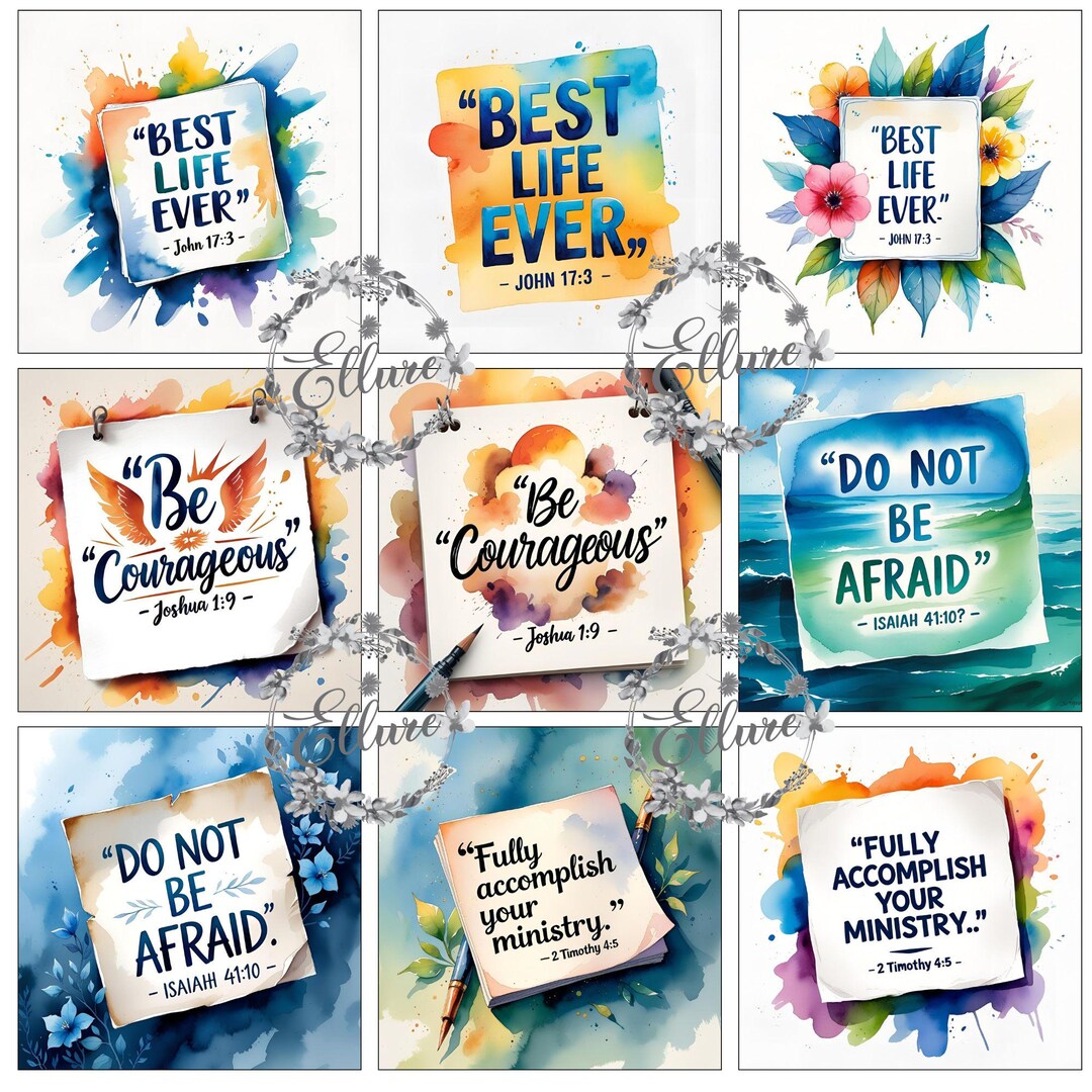 JW Bible Verse Art: 30 Printable Scripture Designs (digital Download ...
