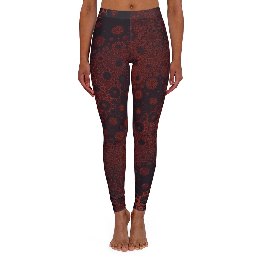 Cooling Ember - Women's Spandex Leggings - Etsy