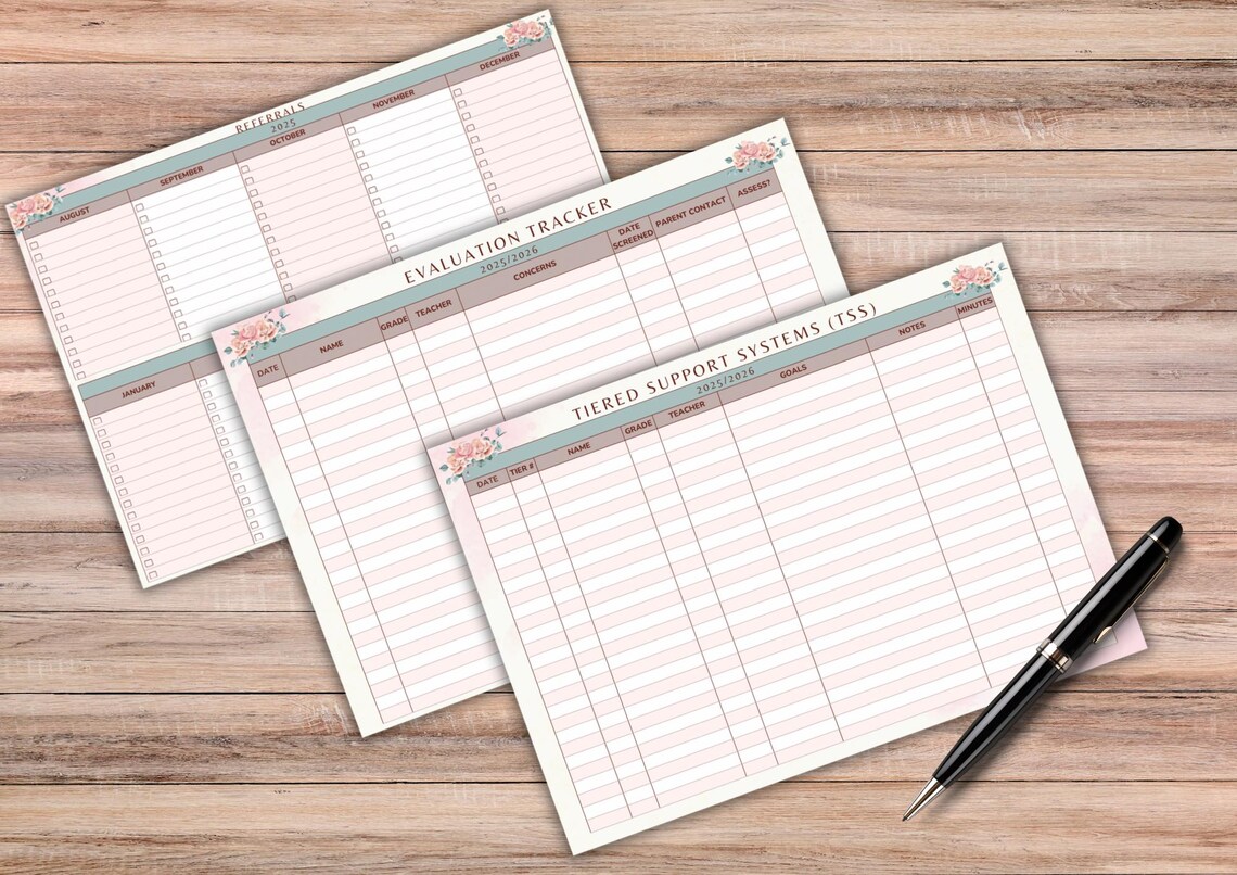 IEP Tracker Bundle, Special Education Planning Tools, Annual and ...