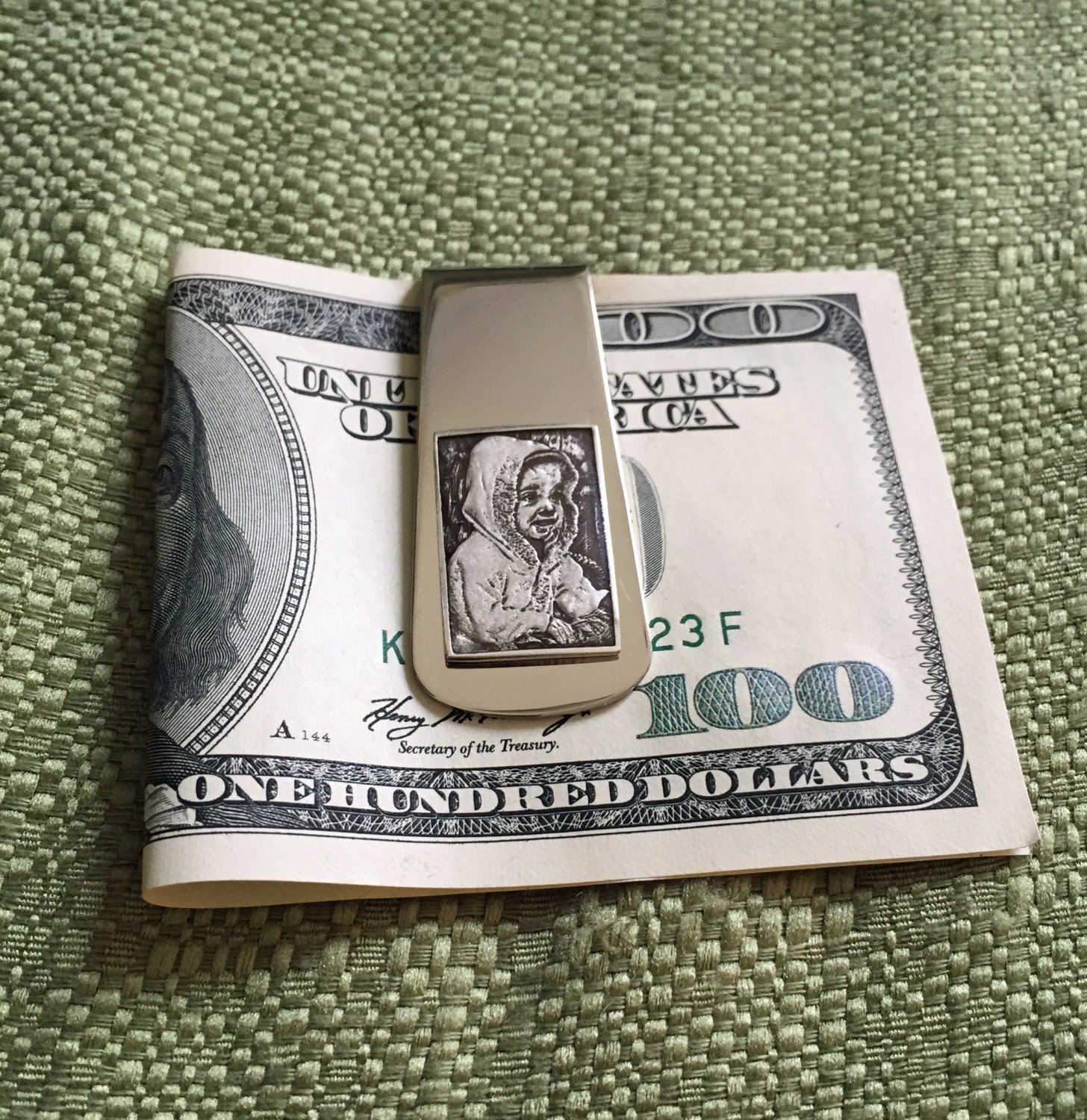 Money Clip Personalized Photo Engraving - Etsy