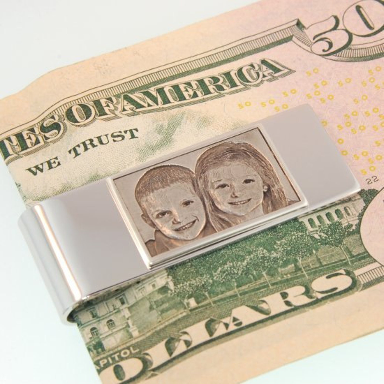 Money Clip Personalized Photo Engraving - Etsy
