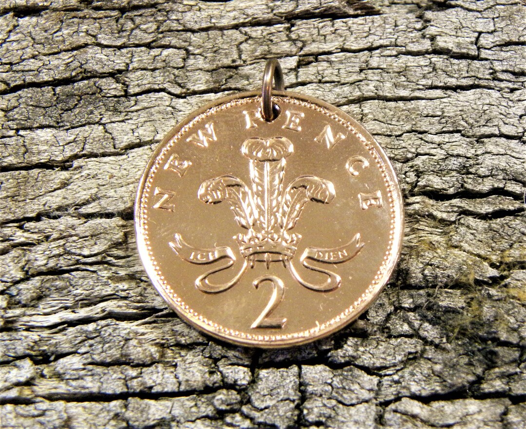 UK Coin Pendant - United Kingdom - Badge of the Prince of Wales ...