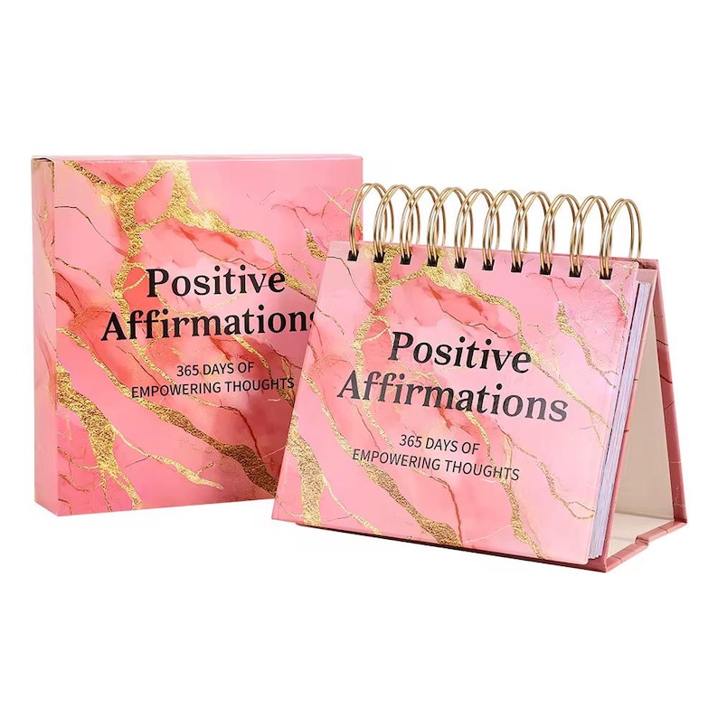 365 Days Positive Affirmations Desk Calendar | Perpetual Daily ...