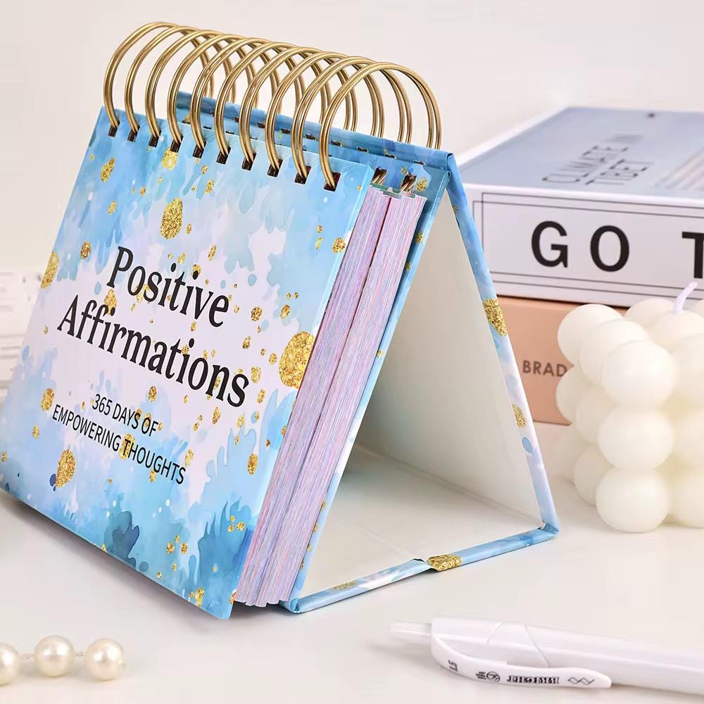 365 Days Positive Affirmations Desk Calendar | Perpetual Daily ...