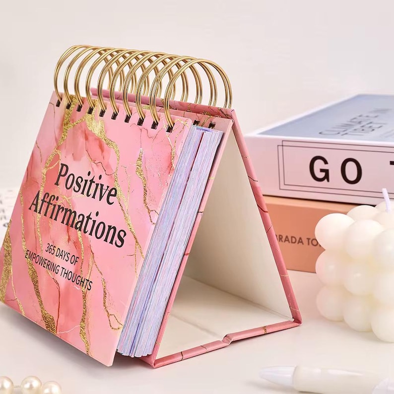 365 Days Positive Affirmations Desk Calendar | Perpetual Daily ...
