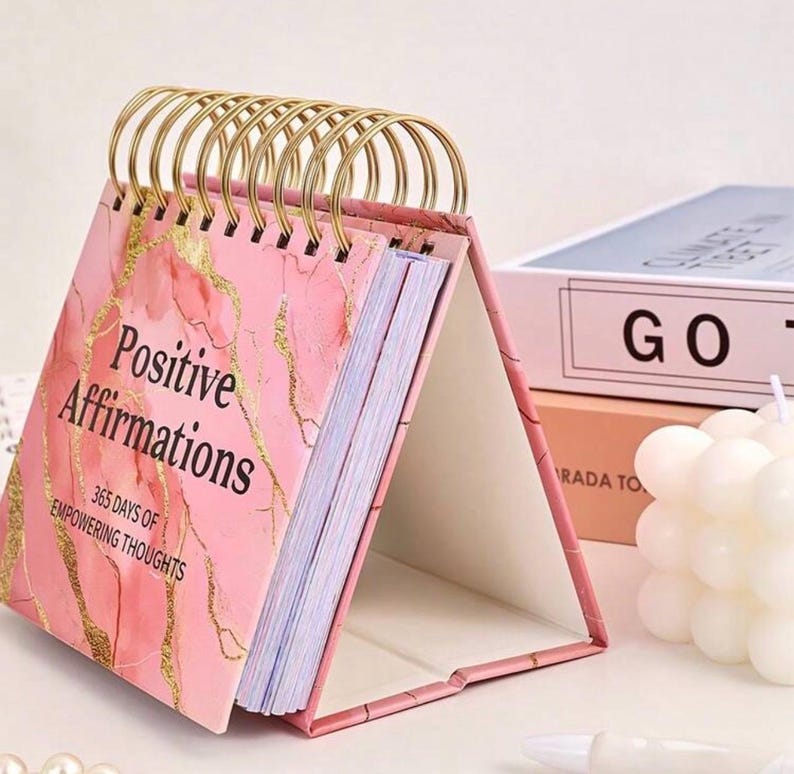 365 Days Positive Affirmations Desk Calendar | Perpetual Daily ...